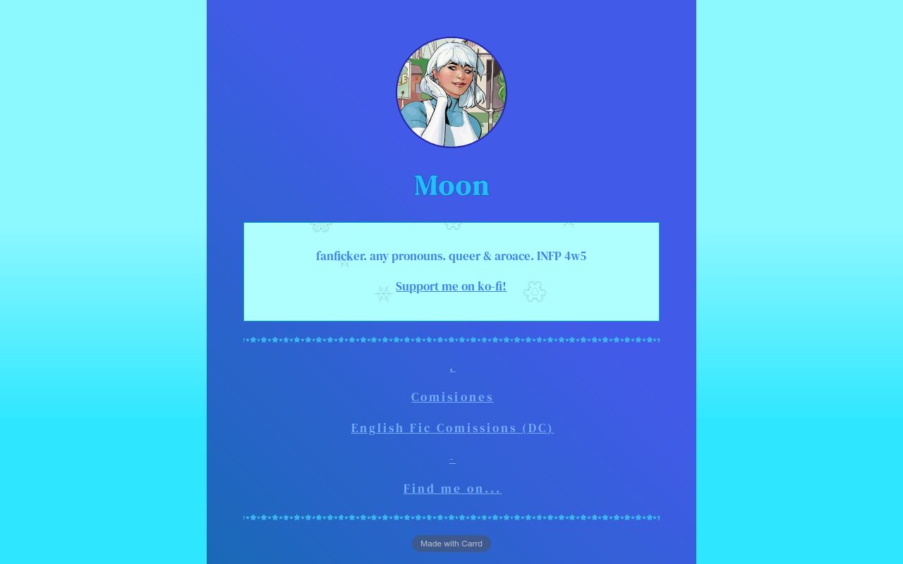 Moon Carrd